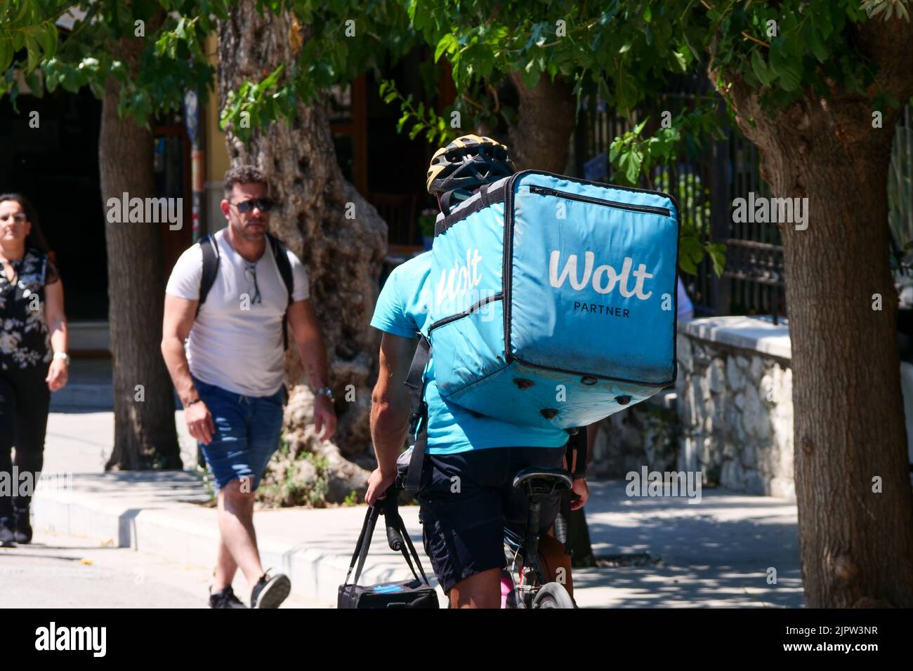 Wolt meal service hi-res stock photography and images - Alamy