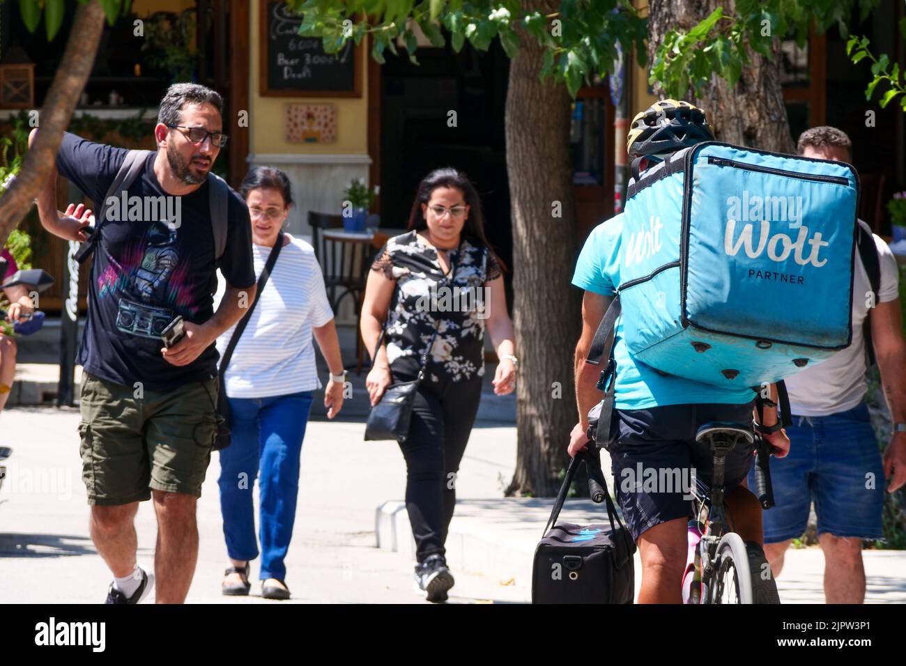 Wolt meal service hi-res stock photography and images - Alamy