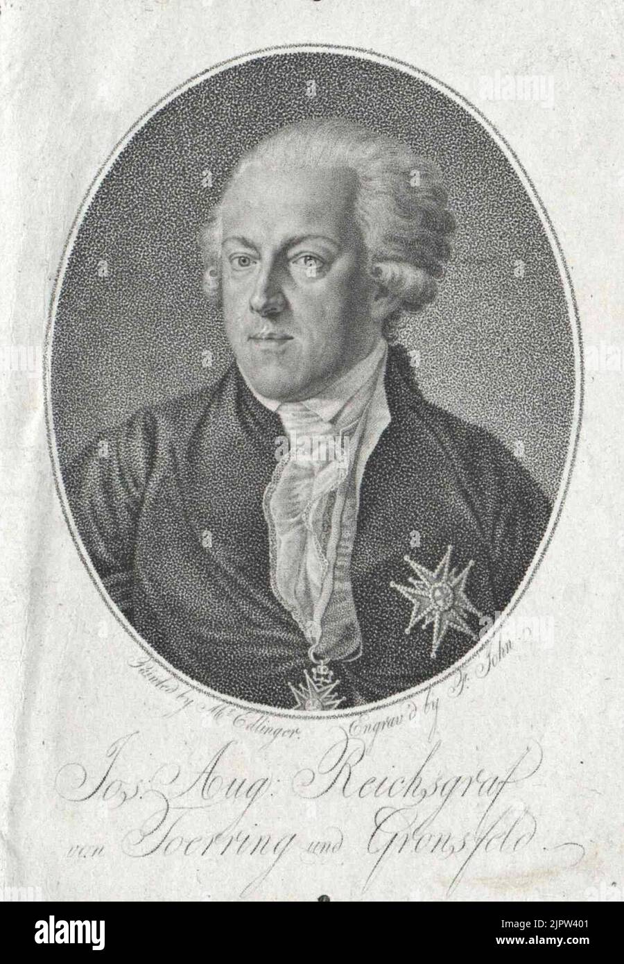 Joseph August von Toerring1 Stock Photo - Alamy