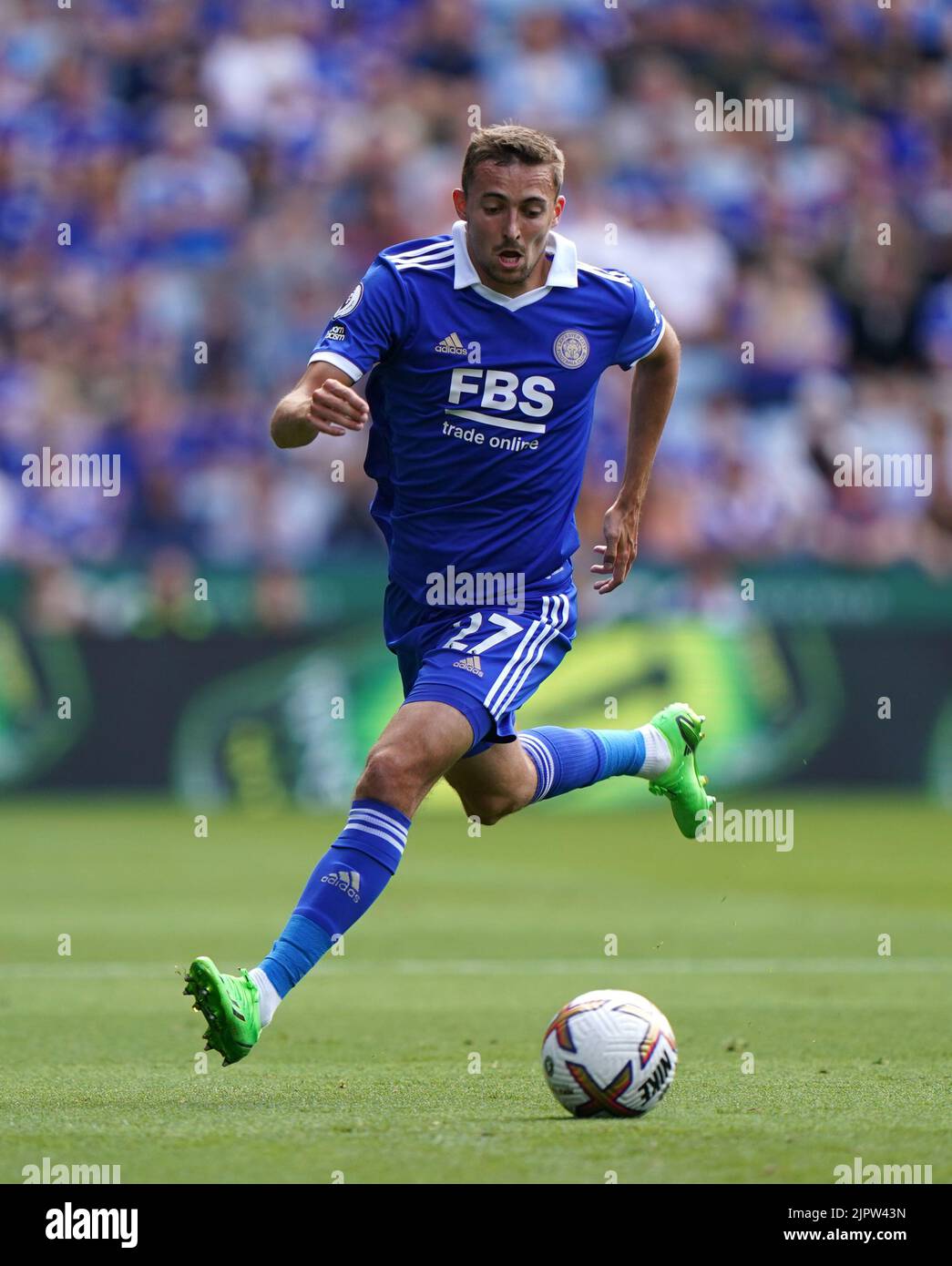 Leicester City's Timothy Castagne during the Premier League match at ...