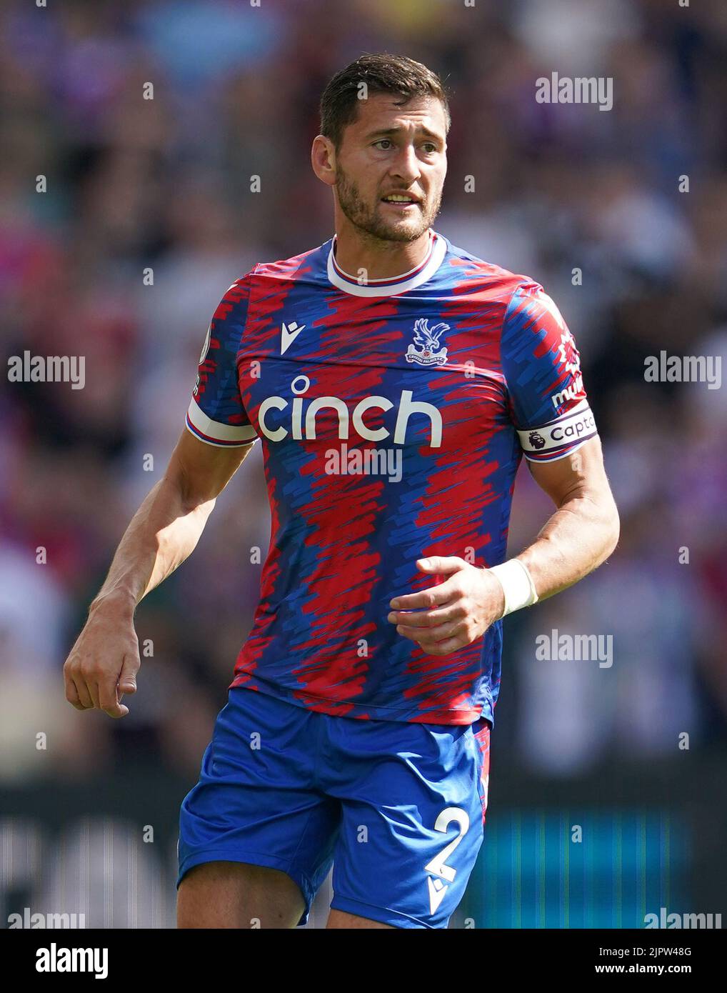 Crystal Palace's Joel Ward during the Premier League match at Selhurst ...