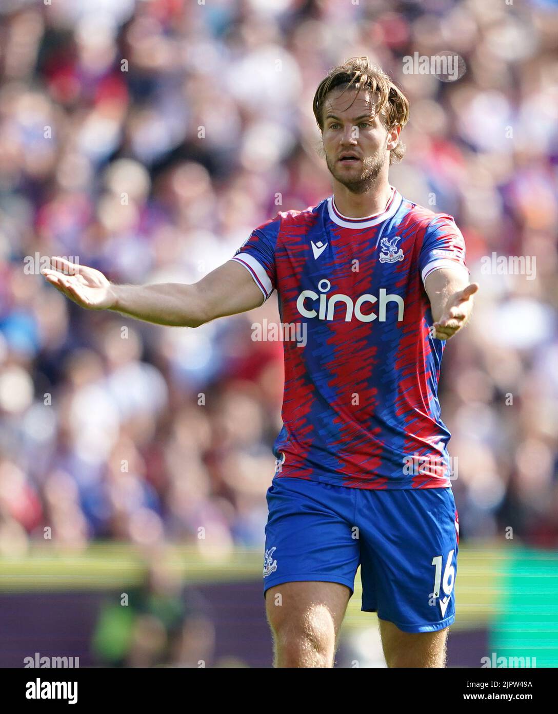 Crystal Palace's Joachim Andersen during the Premier League match at ...