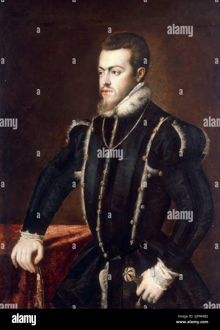 Philip ii spain titian hi-res stock photography and images - Alamy