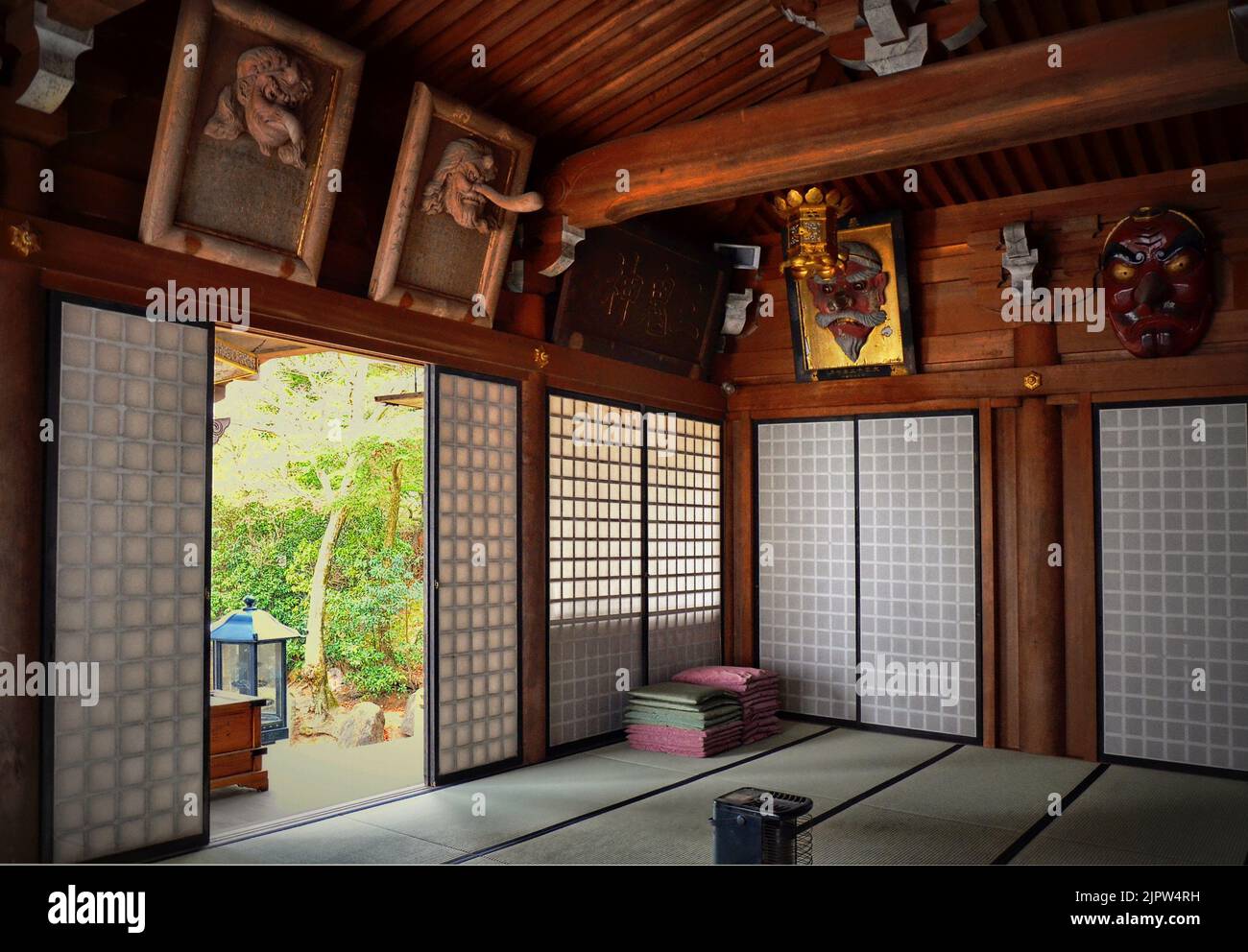 Sanki Daigongen are three fierce guardian gods of Mt. Misen. The main ...