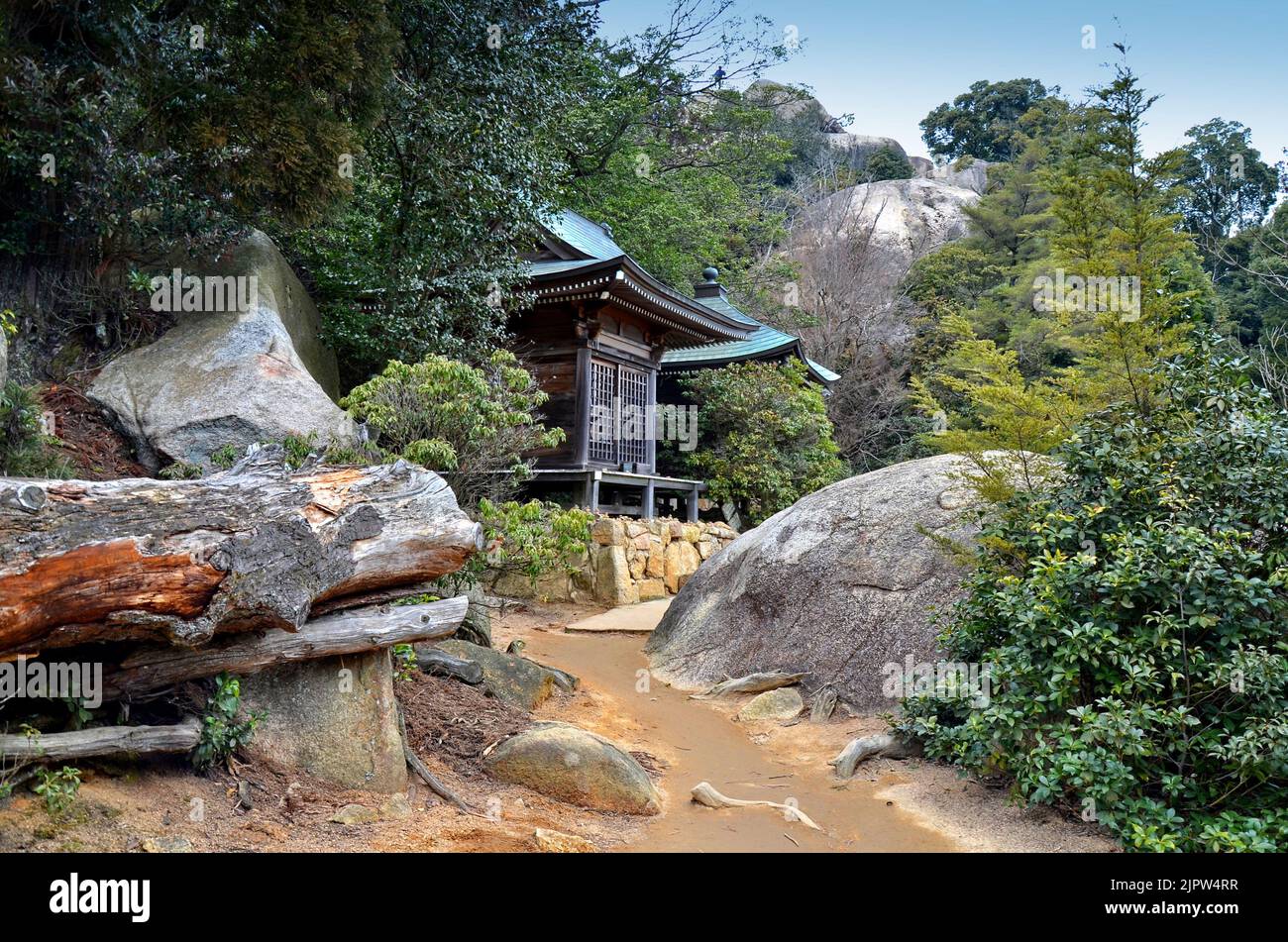 Kannon Do and Monjyu Do Shrines. The first welcomes prayers for an easy ...