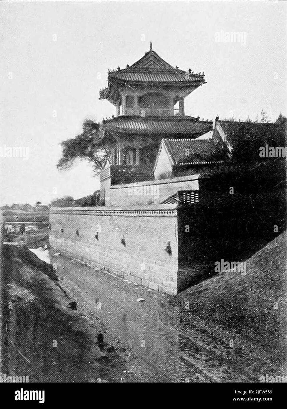 The Temple of the God of Literature at Mukden Stock Photo - Alamy