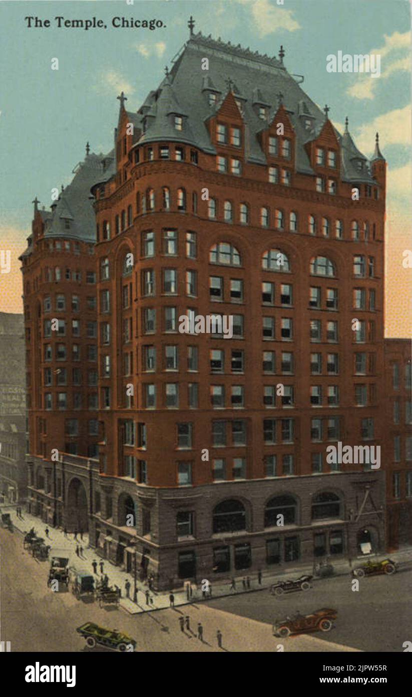 The Temple, Chicago Stock Photo - Alamy