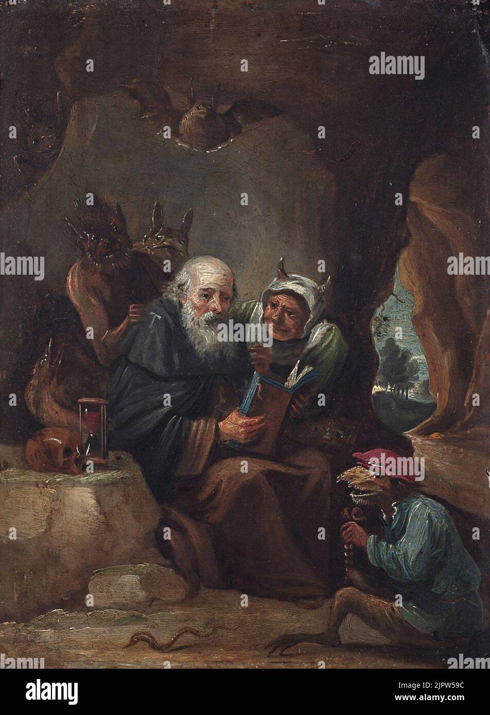 Temptation saint anthony david teniers hi-res stock photography and ...