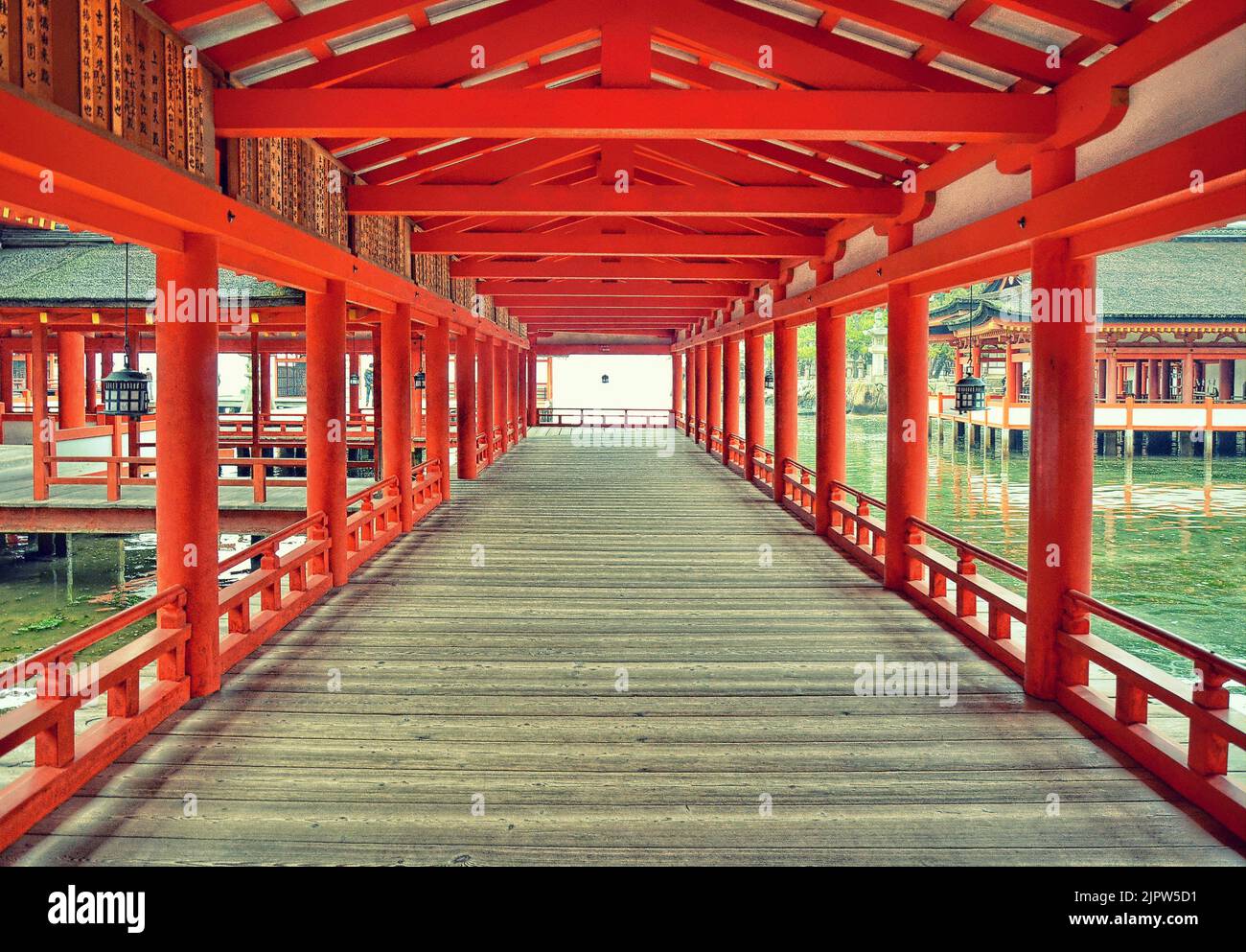 Itsukushima-jinja is a Shinto shrine in Miyajima island, Hatsukaichi ...