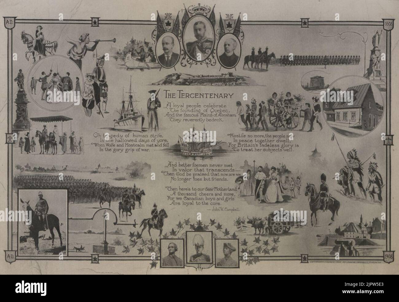 The tercentenary Character scenes and photographs of the most prominent ...