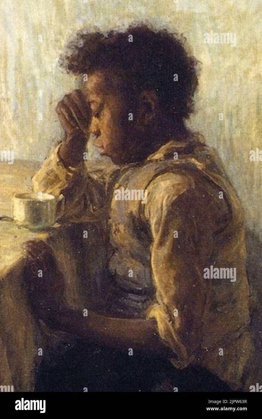 The Thankful Poor (boy Stock Photo - Alamy