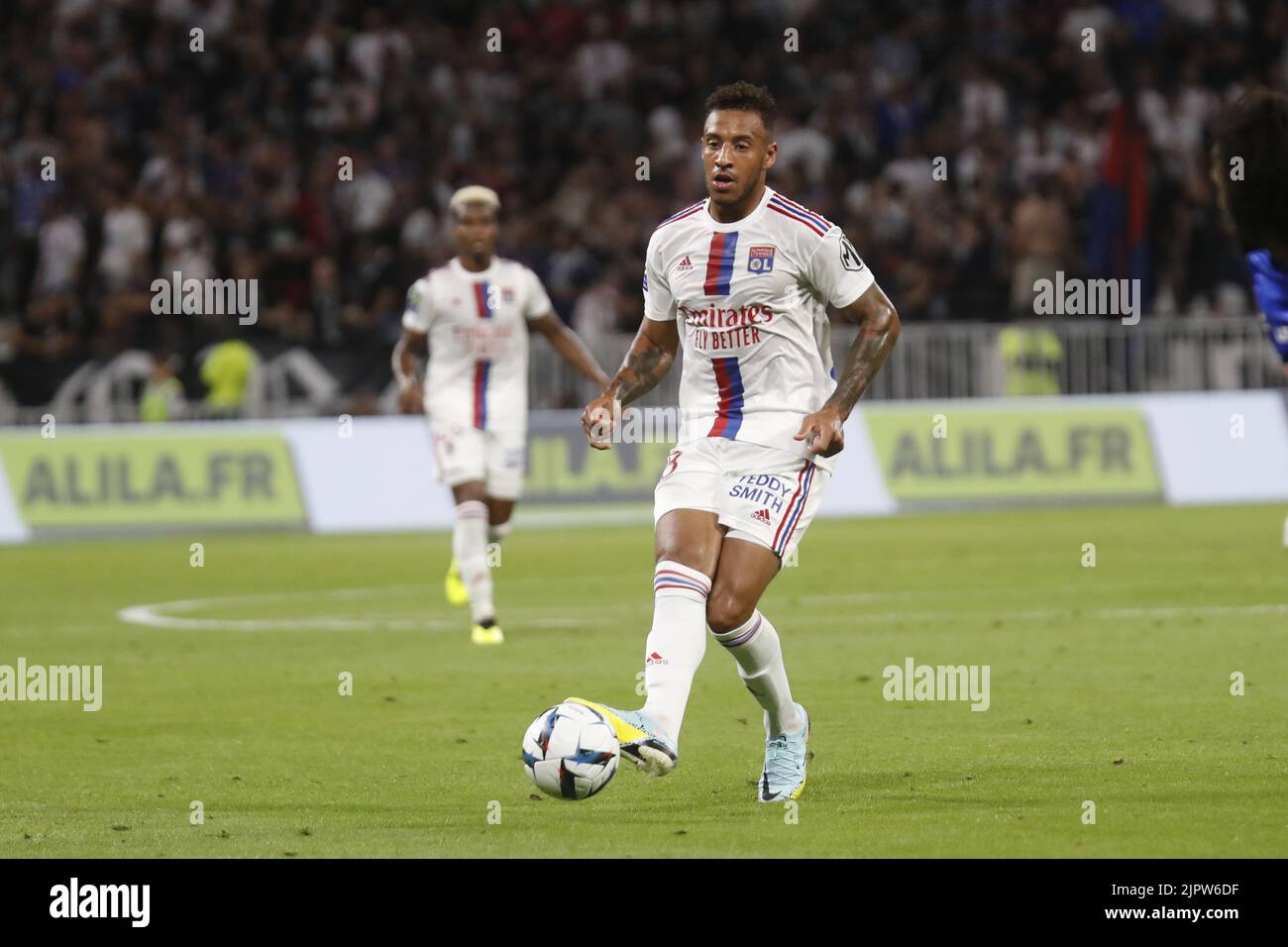 Corentin TOLISSO of Lyon during the French championship Ligue 1 ...