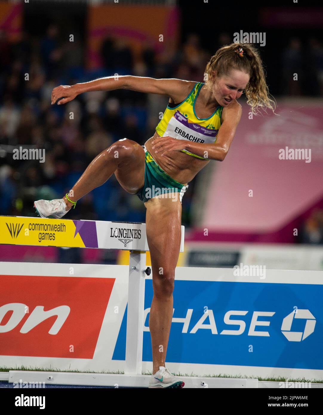 Brielle Erbacher of Australia competing in the women’s 3000m ...