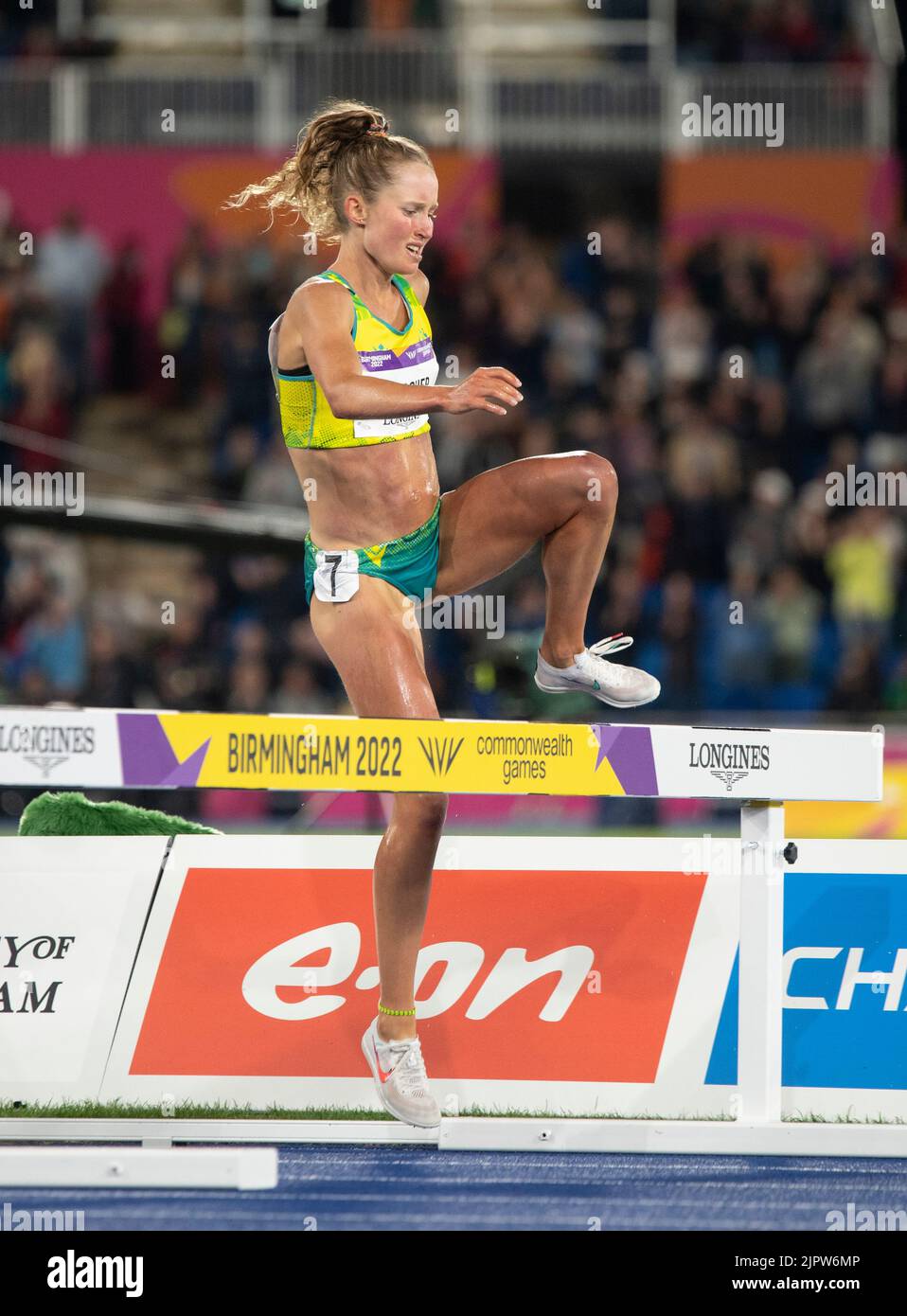 Brielle Erbacher of Australia competing in the women’s 3000m ...