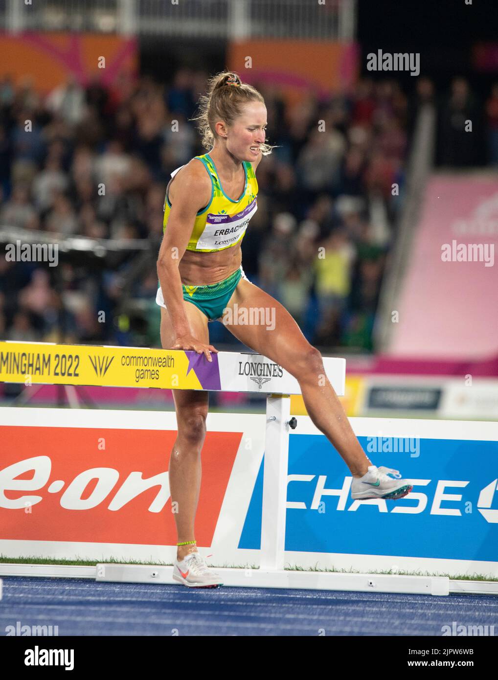 Brielle Erbacher of Australia competing in the women’s 3000m ...