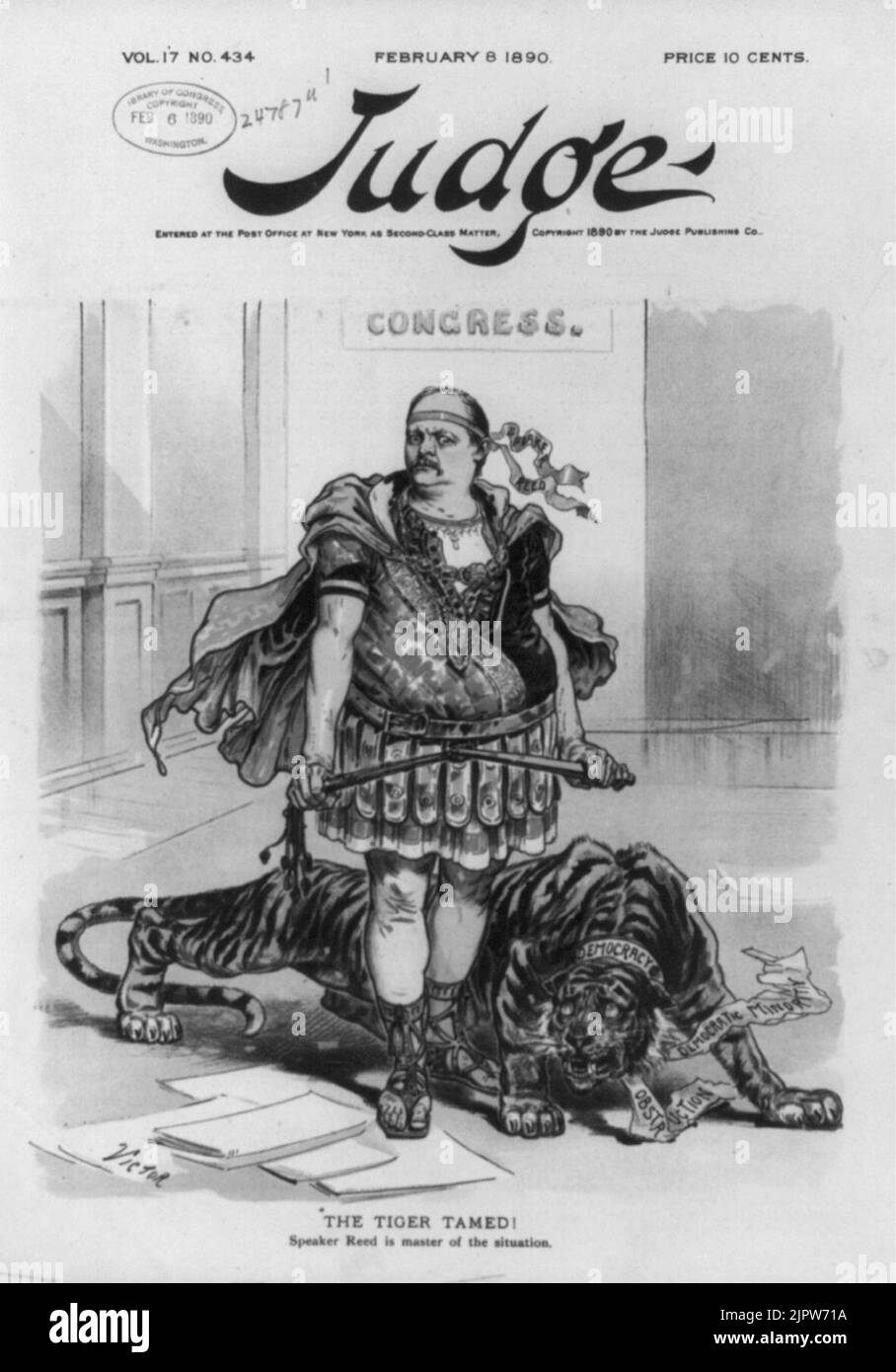 Tamed tiger Black and White Stock Photos & Images - Alamy