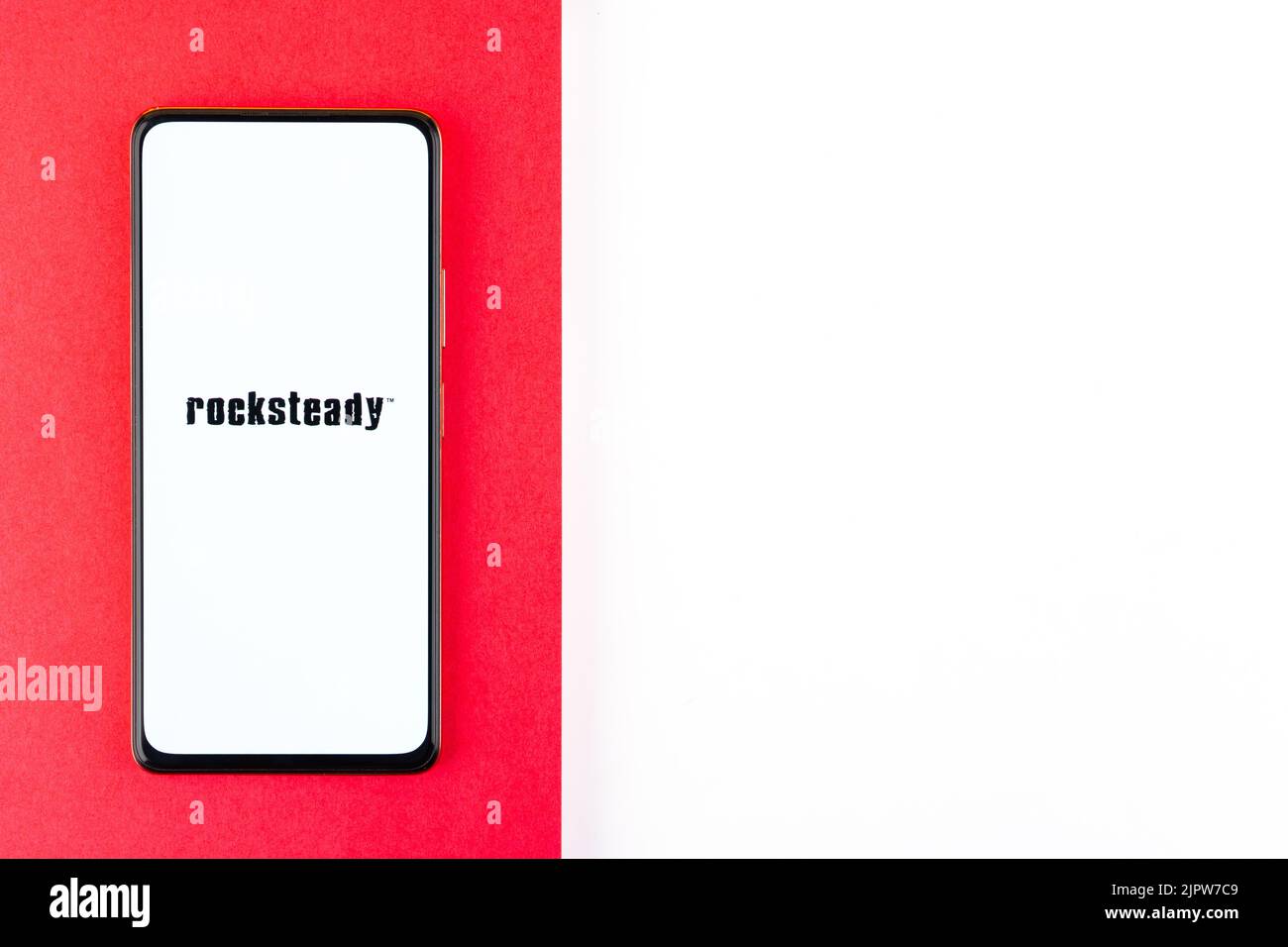 Rocksteady studios logo hi-res stock photography and images - Alamy