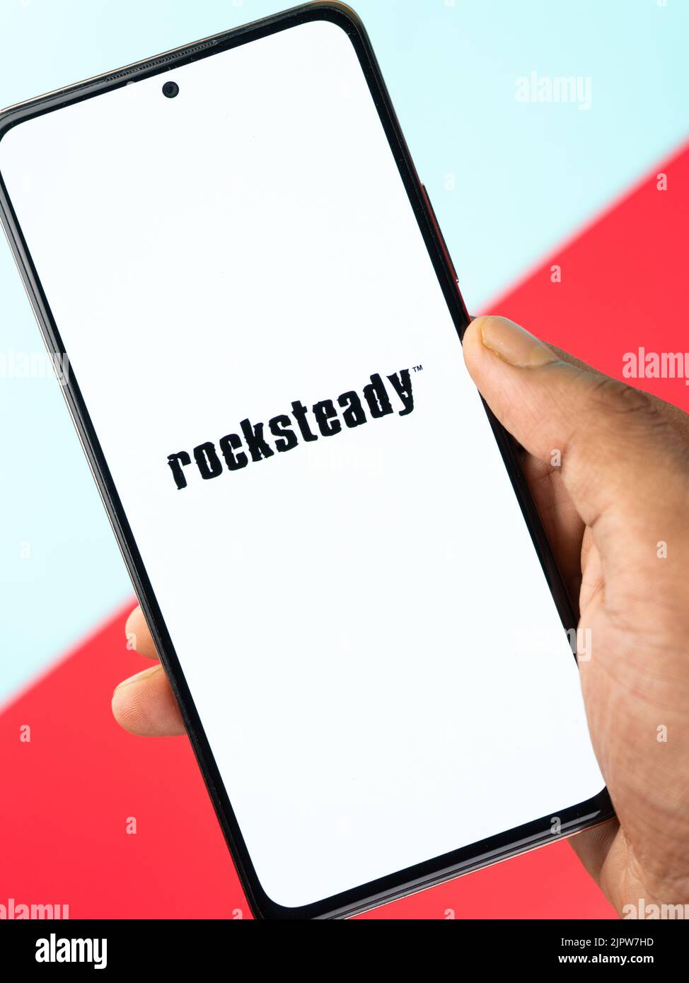 Rocksteady studios logo hi-res stock photography and images - Alamy