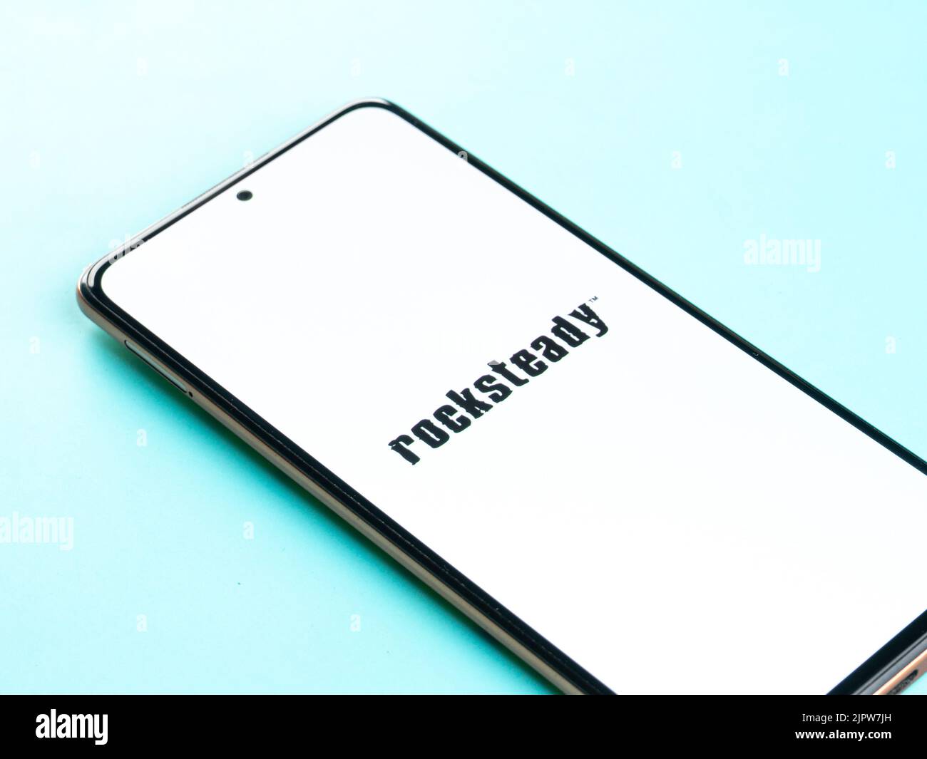 Rocksteady studios logo hi-res stock photography and images - Alamy