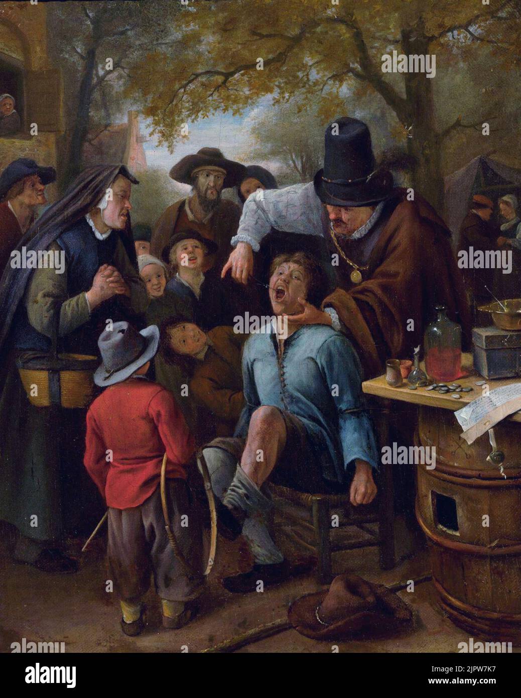The Tooth-Puller, by Jan Steen Stock Photo - Alamy