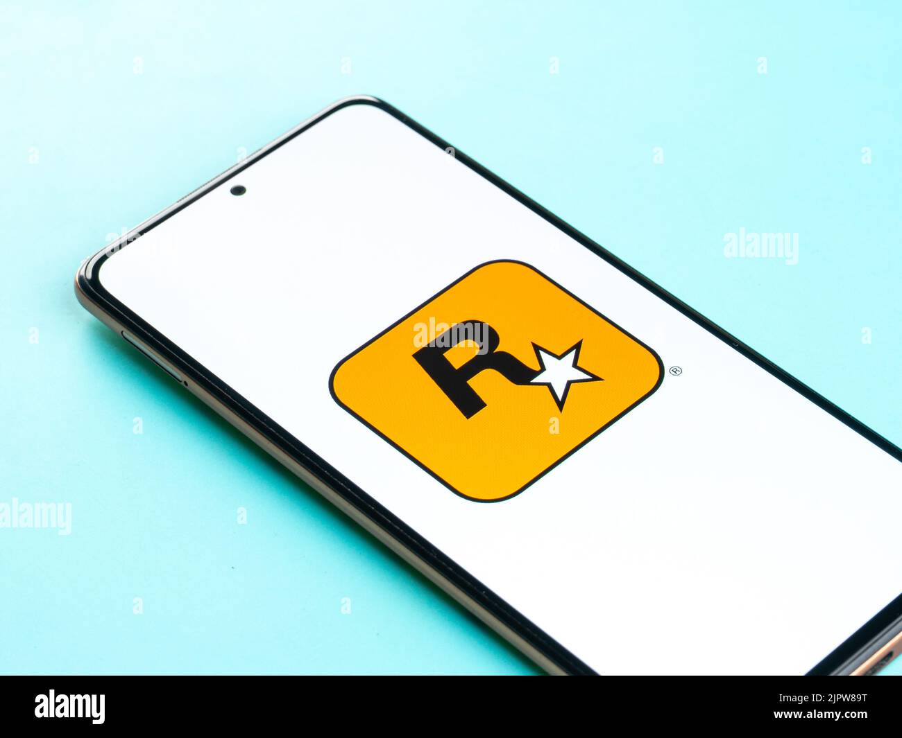 Rockstar games logo hi-res stock photography and images - Alamy