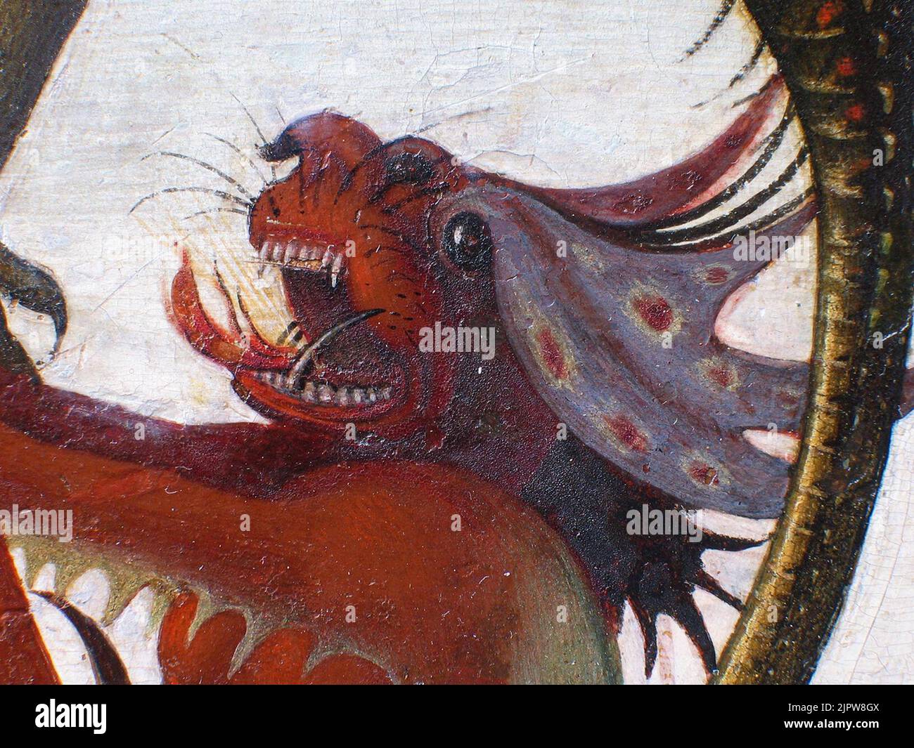 The Torment of Saint Anthony (Michelangelo) detail Stock Photo - Alamy