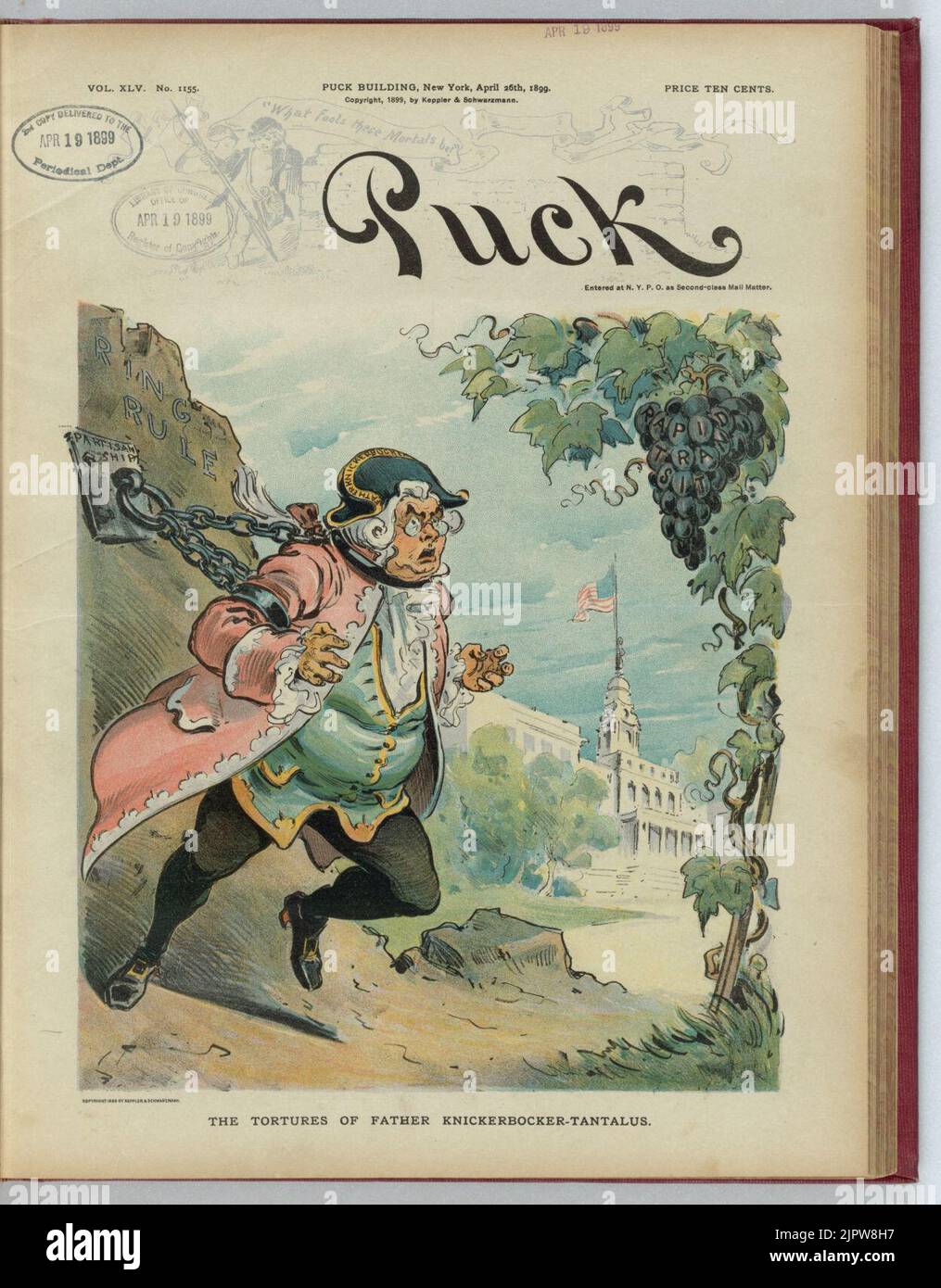 The tortures of Father Knickerbocker-Tantalus - Keppler Stock Photo - Alamy