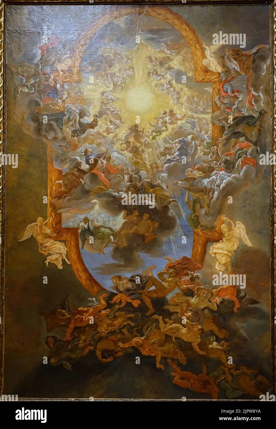 Triumph Of The Name Of Jesus And The Fall Of The Damned
