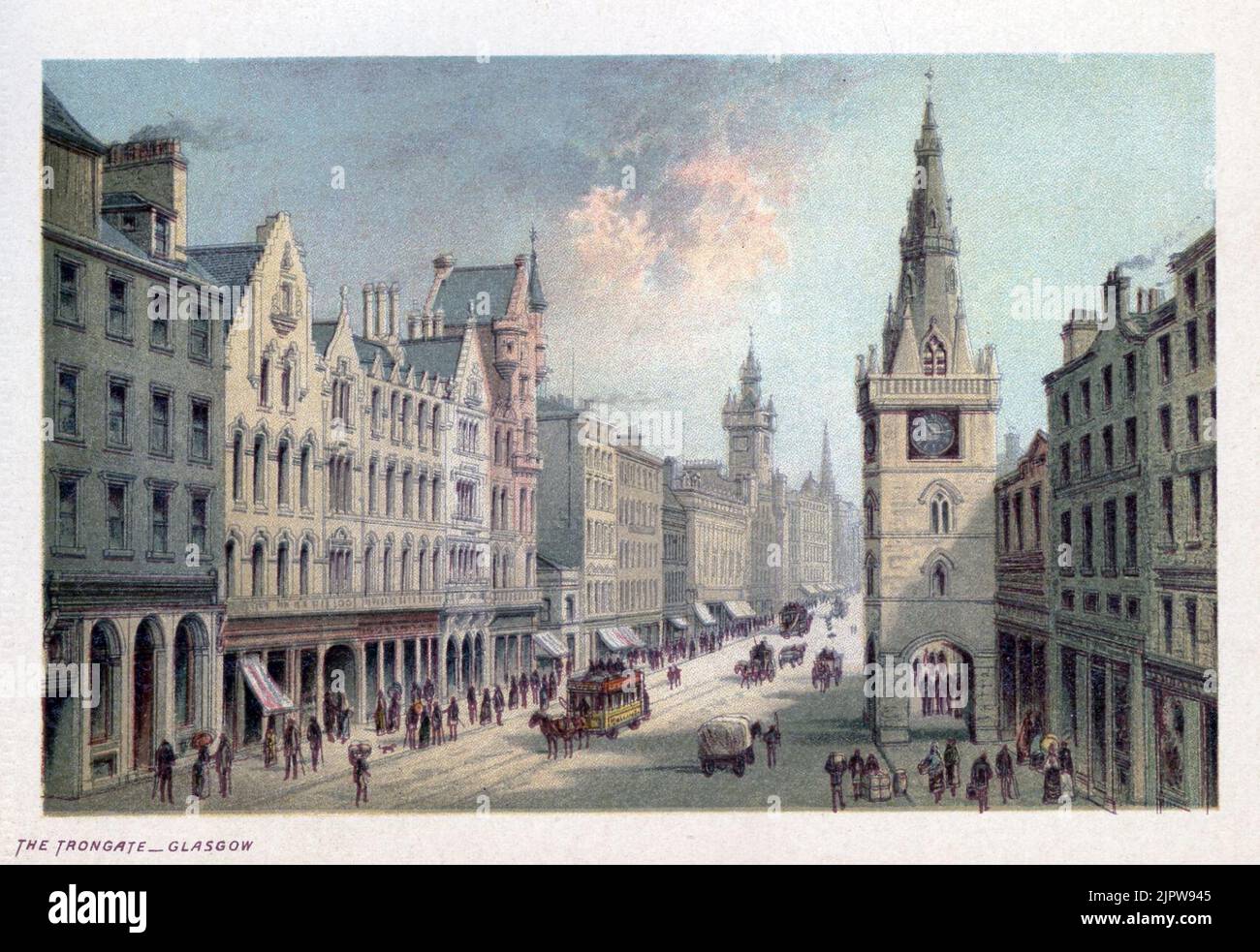 The Trongate, Glasgow Stock Photo - Alamy