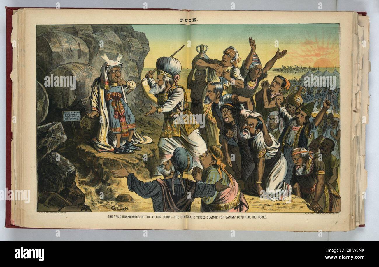 The true inwardness of the Tilden boom - the democratic tribes clamor ...