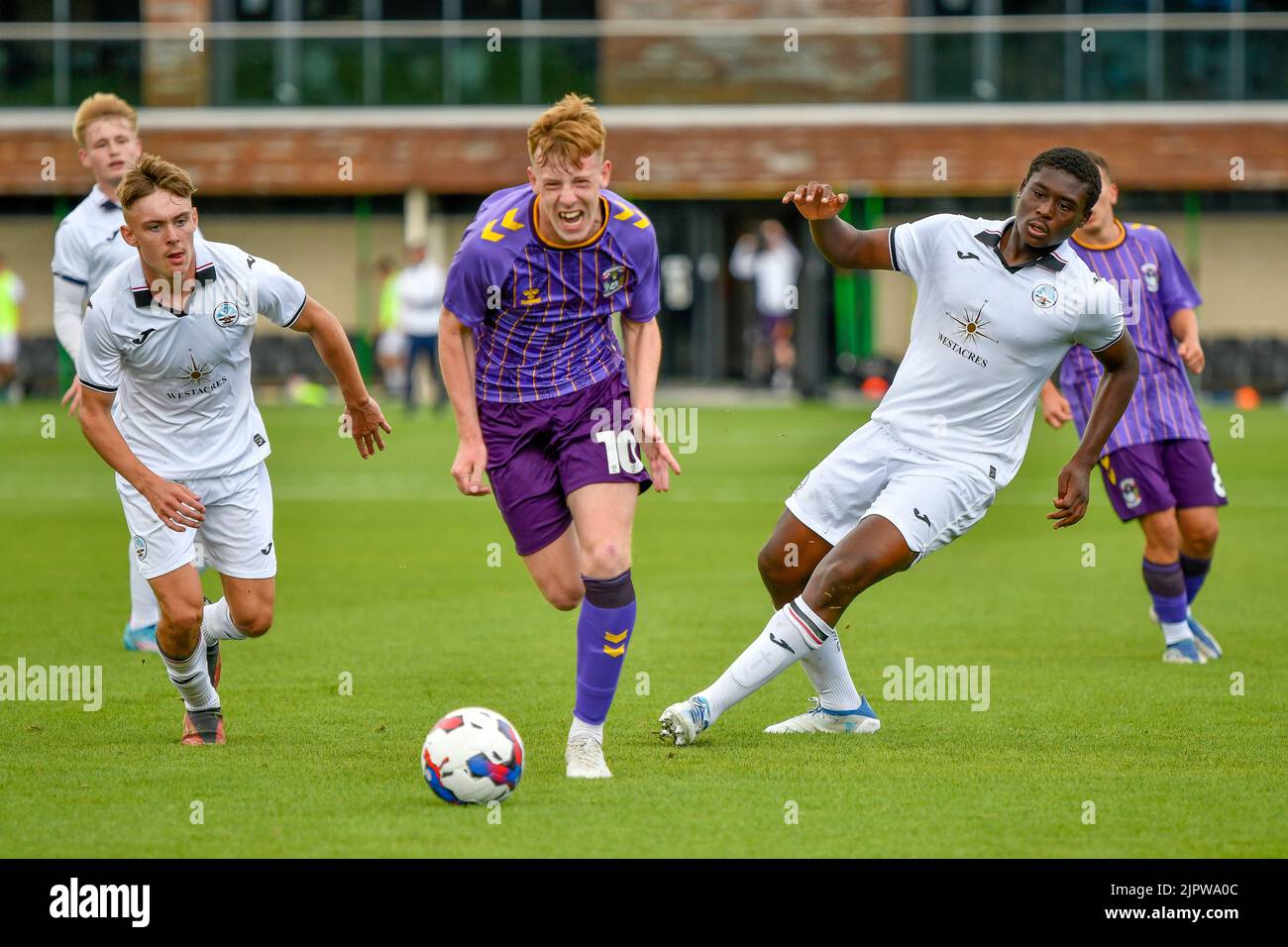 Swansea, Wales. 20 August 2022. Bradley Stretton of Coventry City Under ...