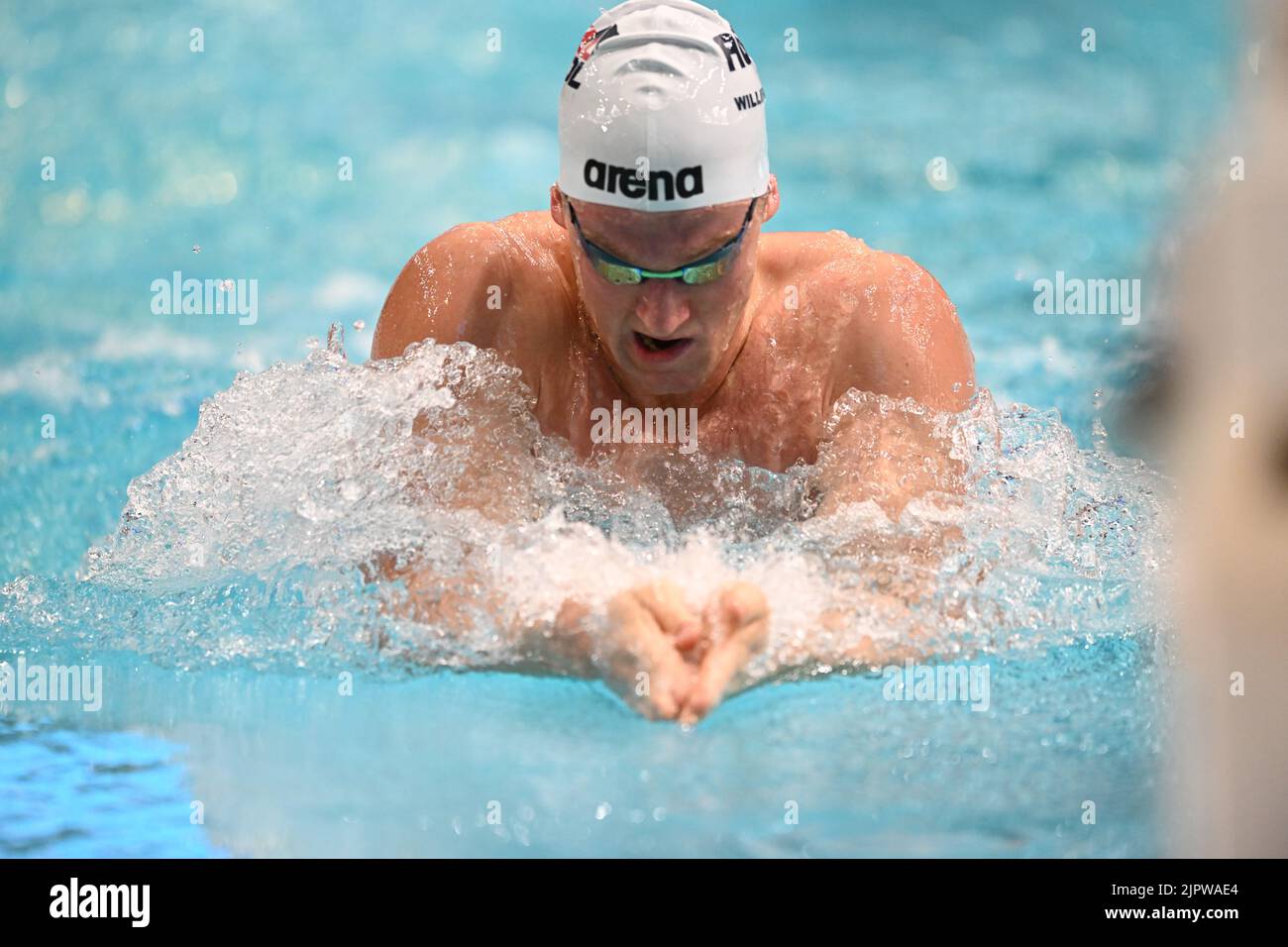 Sam Williamson of Australia Swimming Team competes in the Men's 100 ...