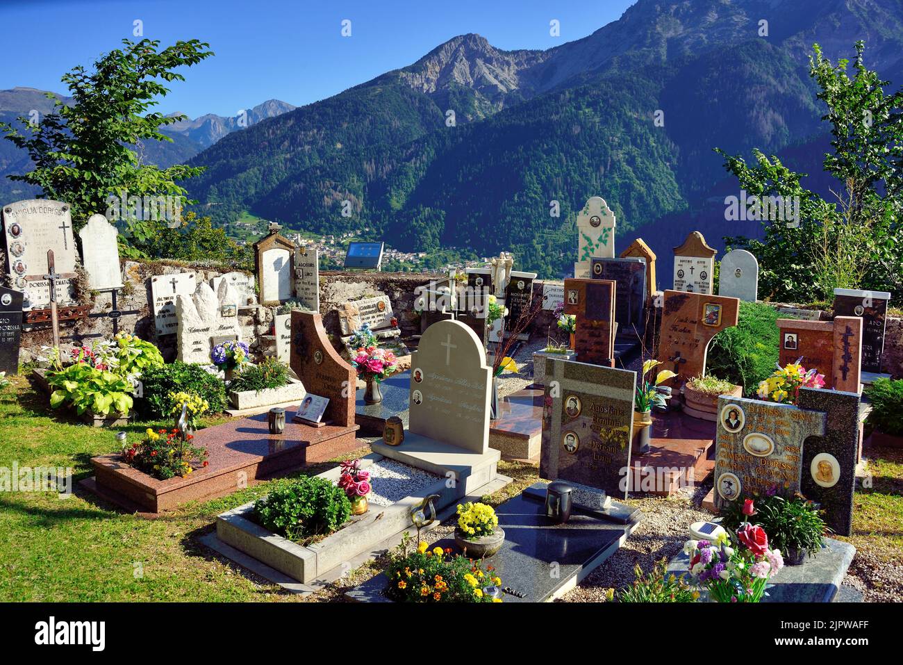 Zuglio, Friuli Venezia Giulia, Italy. Pieve of San Pietro in Carnia ...