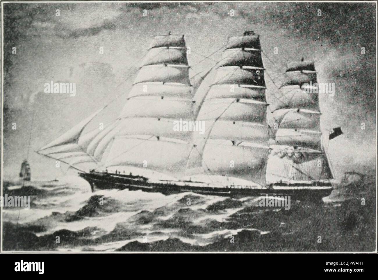 The Tweed Lubbock Basil The Blackwall Frigates p 231 Stock Photo - Alamy