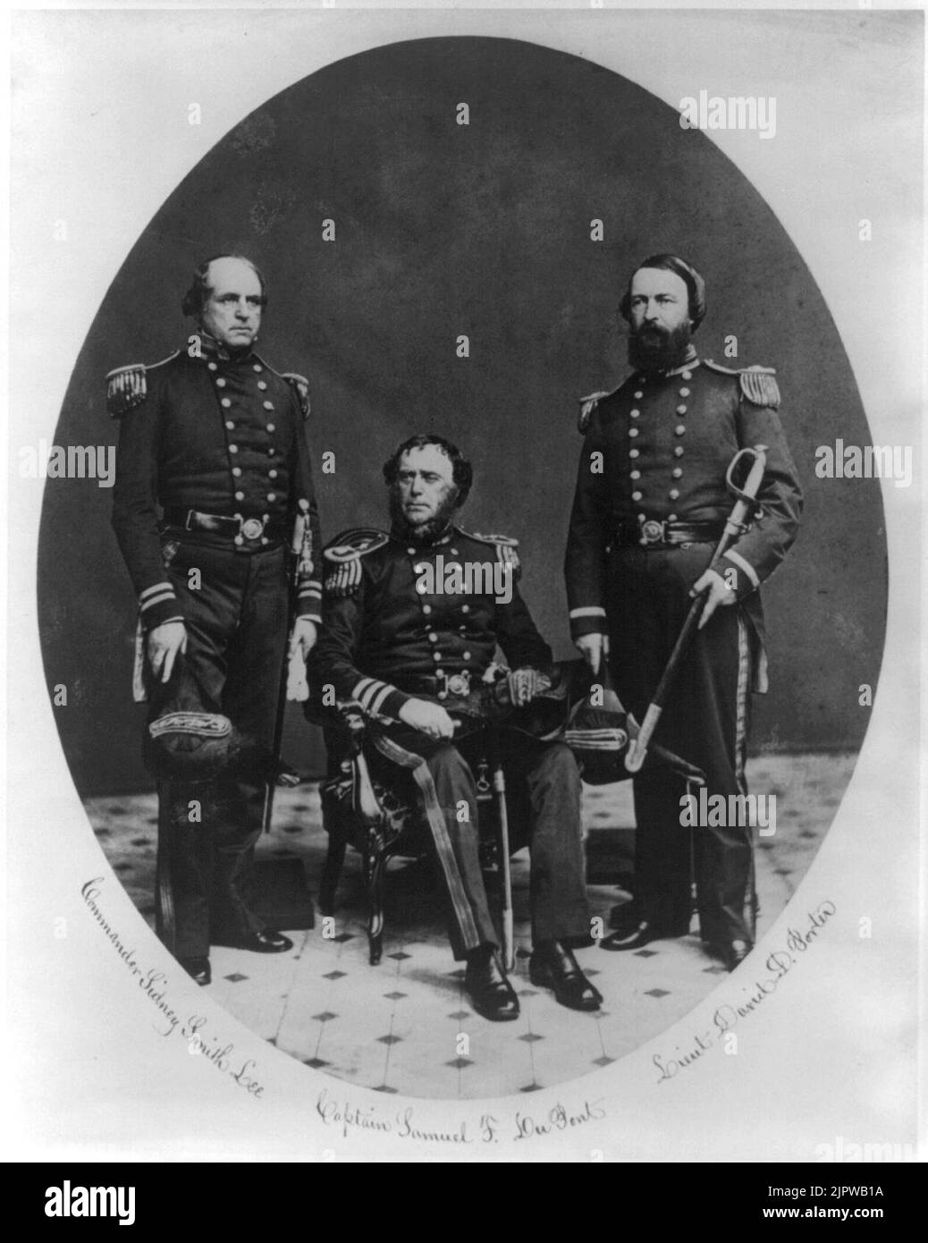 The U.S. Commissioners for the 1st Japanese embassy to the U.S., May ...