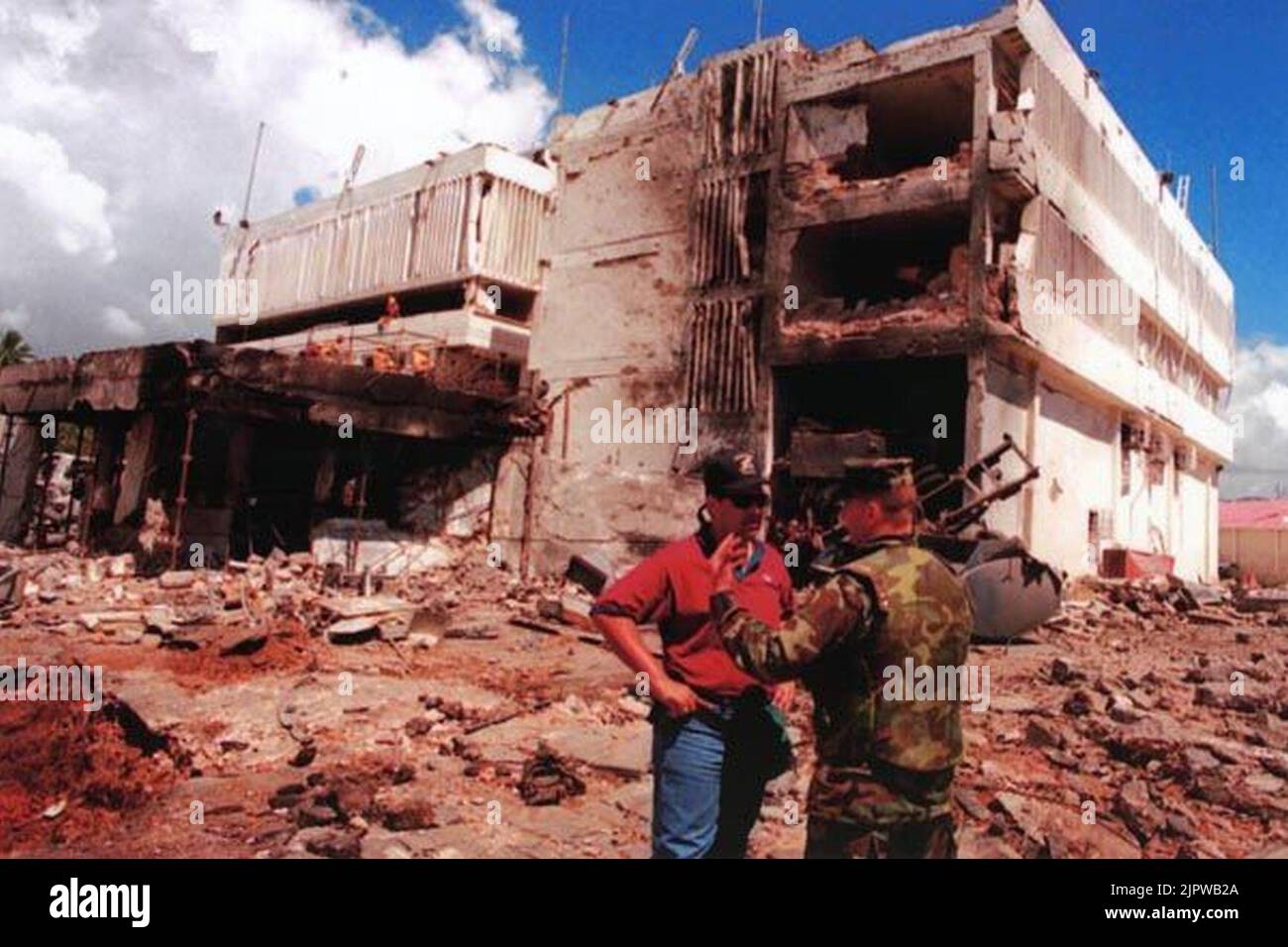 The Us Embassy In Dar Es Salaam Tanzania In The Aftermath Of The August 7 1998 Al Qaida