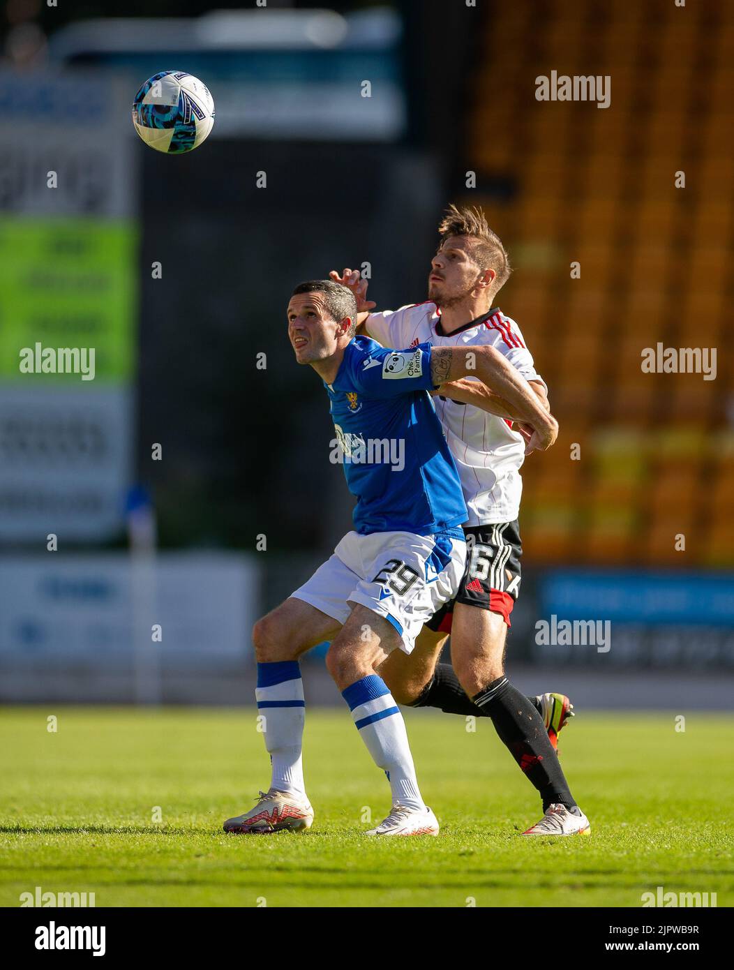McDiarmid Park, Perth, UK. 20th Aug, 2022. Scottish premier league ...