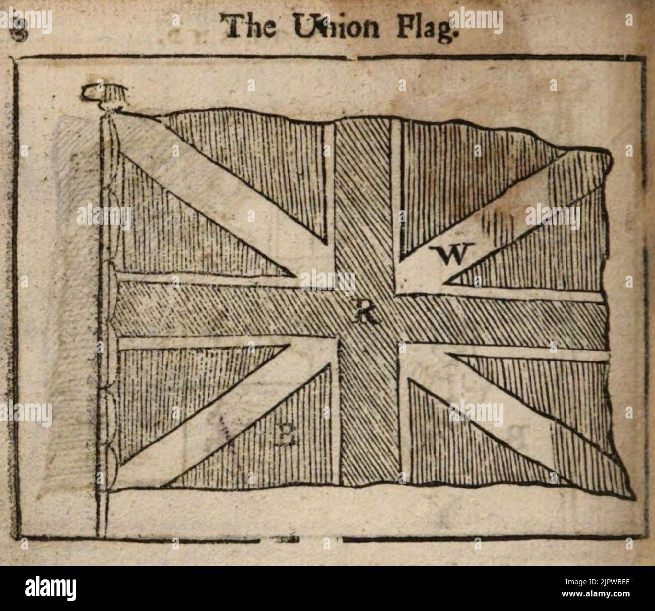 The Union Flag, fig. 3 in The Ensigns, Colours, or Flags of the Ships ...