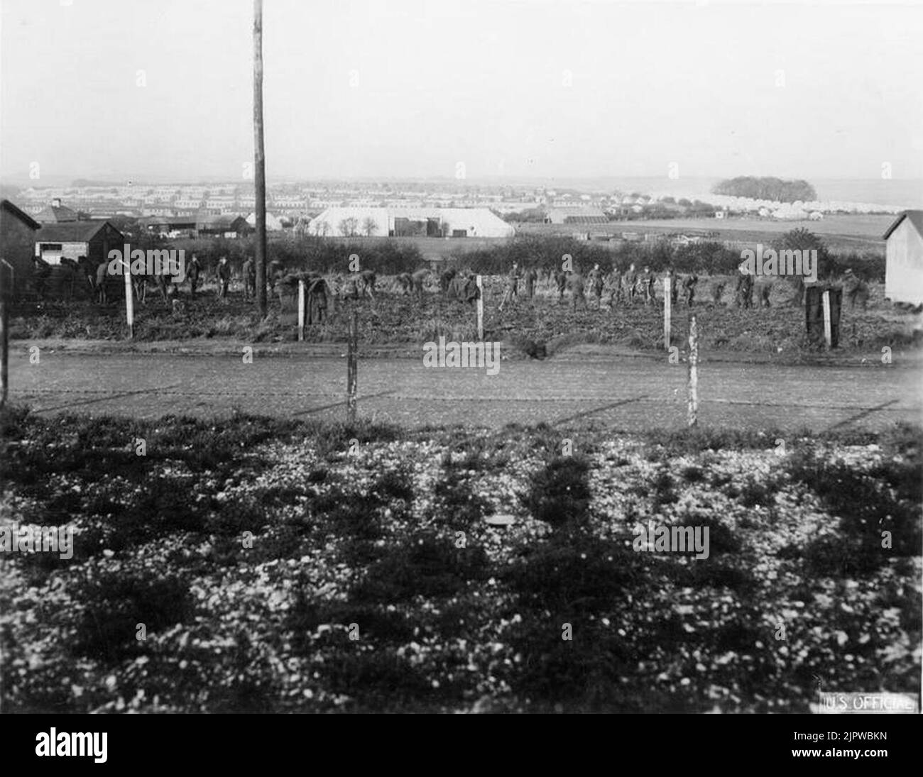 The United States Army in England, 1918 Q114400 Stock Photo - Alamy