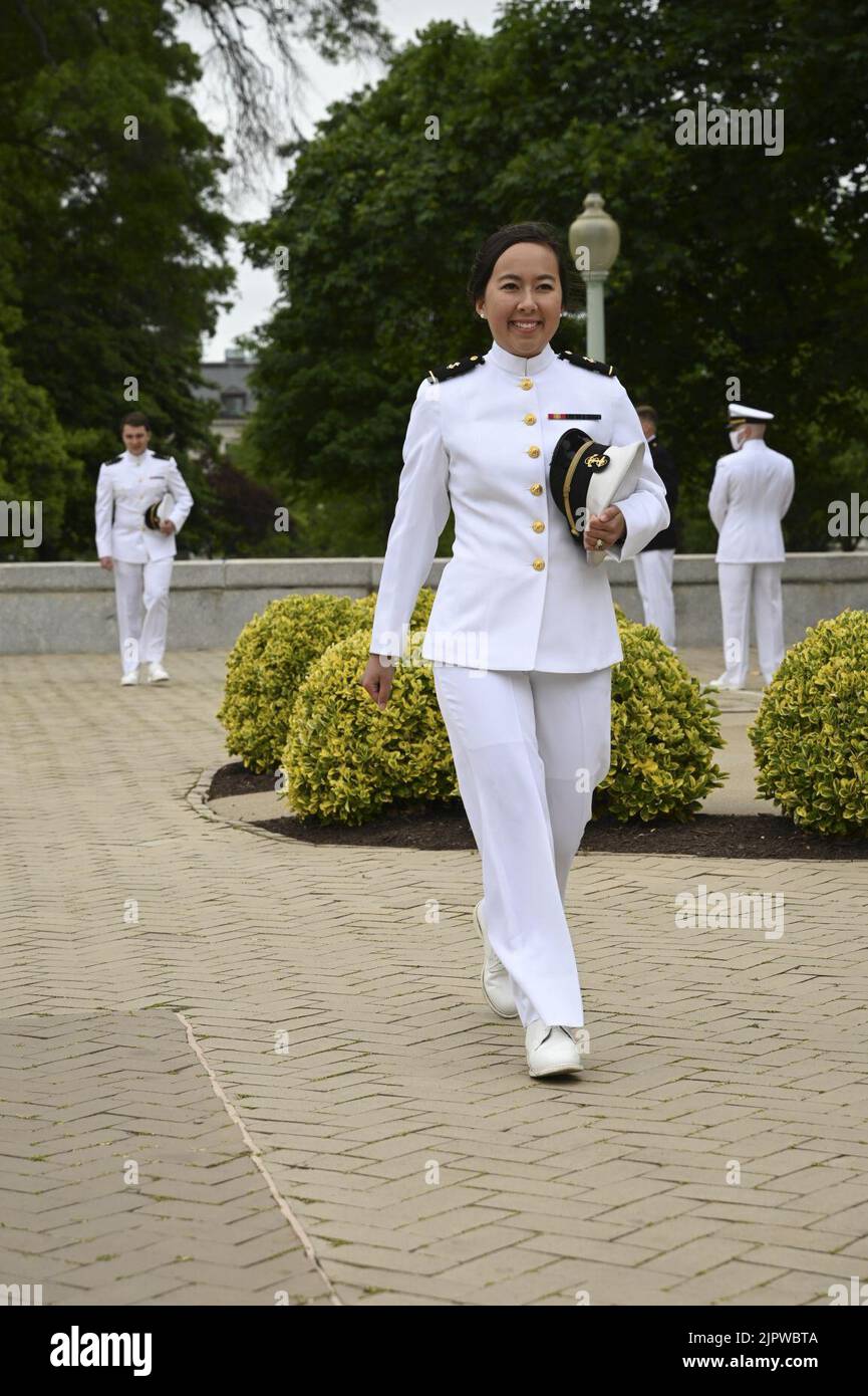 The United States Naval Academy holds the fifth swearing-in event for ...