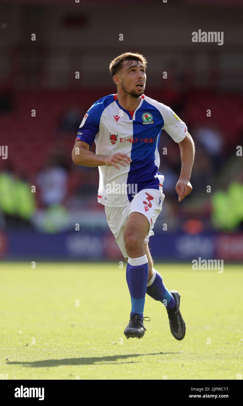 Blackburn Rovers' Harry Pickering during the Sky Bet Championship match ...