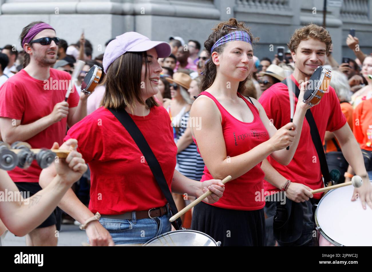 Group people pride parade hi-res stock photography and images - Alamy