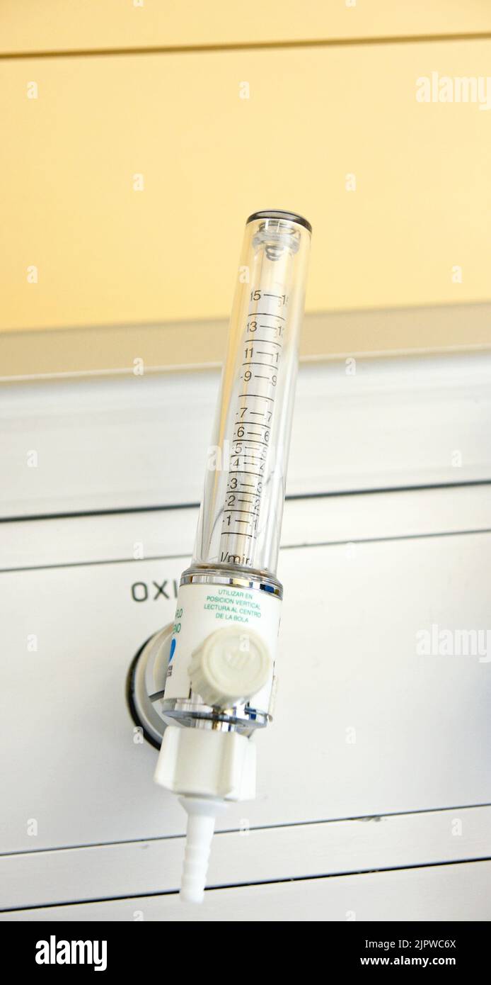 Sanitary material and accessories of a hospital room Stock Photo - Alamy