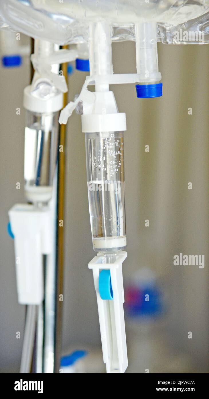 Sanitary material and accessories of a hospital room Stock Photo - Alamy