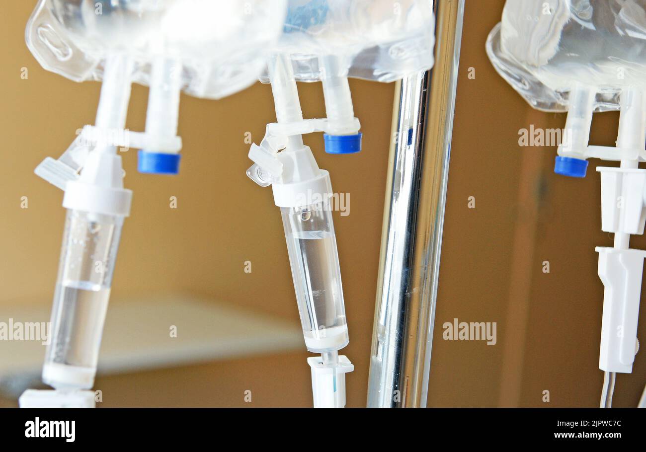Sanitary material and accessories of a hospital room Stock Photo - Alamy
