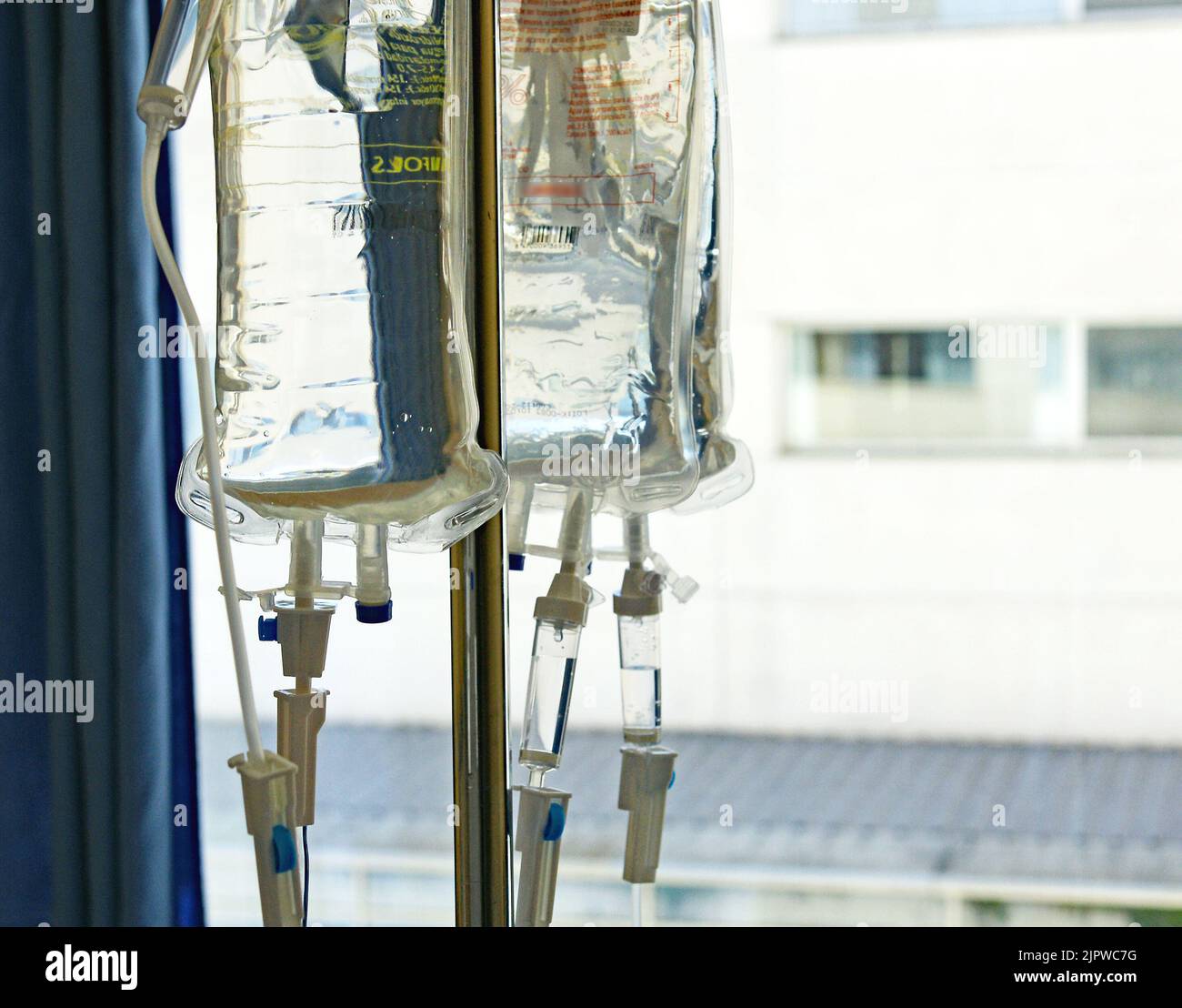 Sanitary material and accessories of a hospital room Stock Photo - Alamy