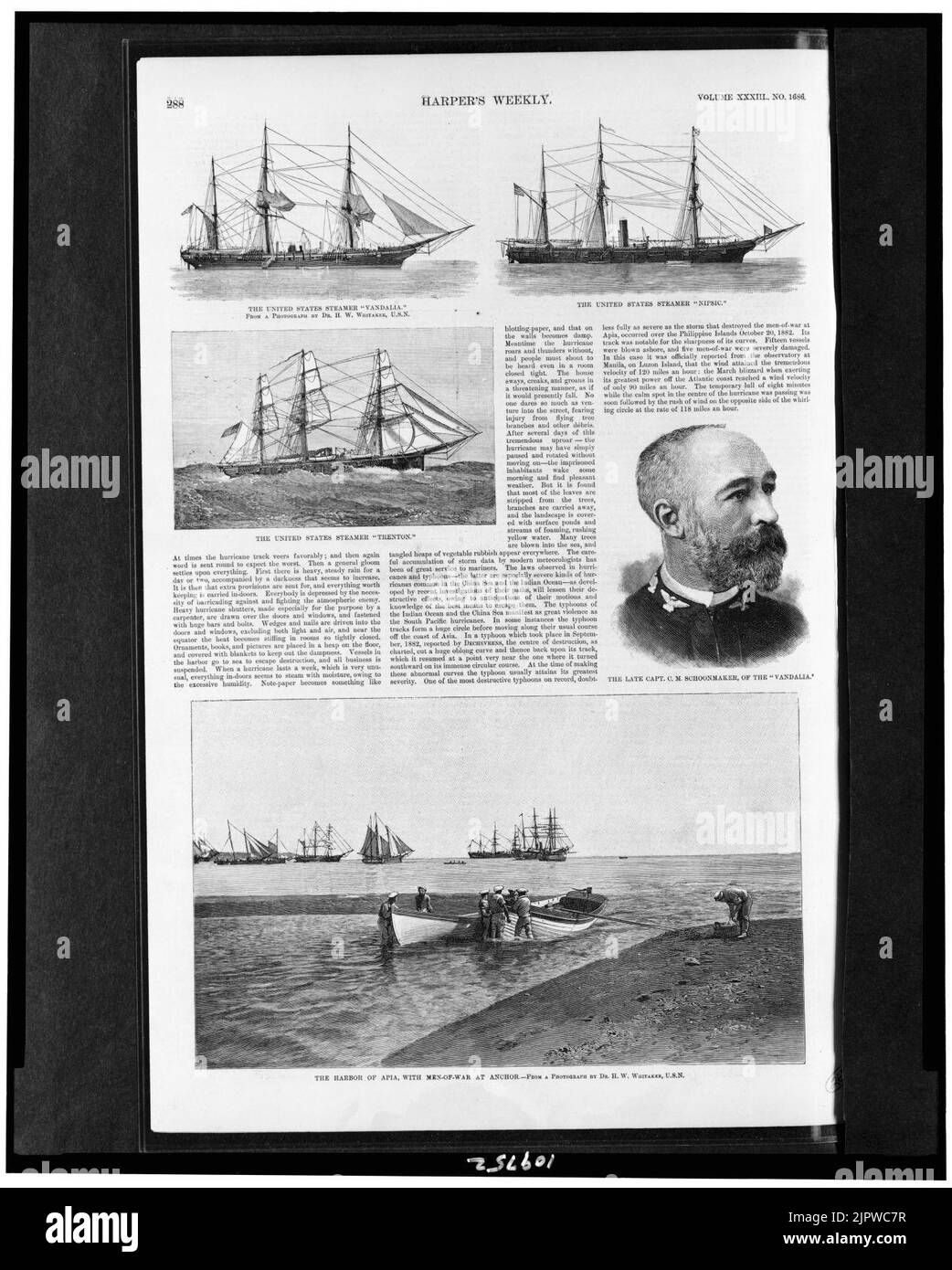 The United States steamer ''Vandalia'' The United States steamer ...