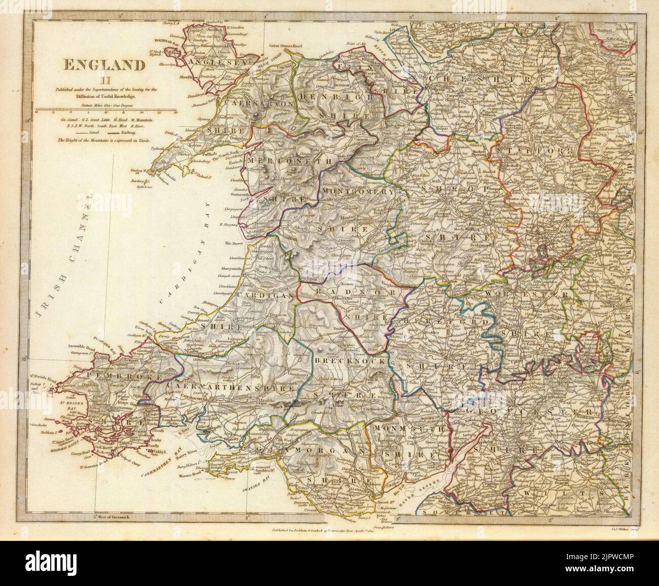 The Useful Knowledge Society's Family Atlas, MAP OF ENGLAND - PART 2 ...