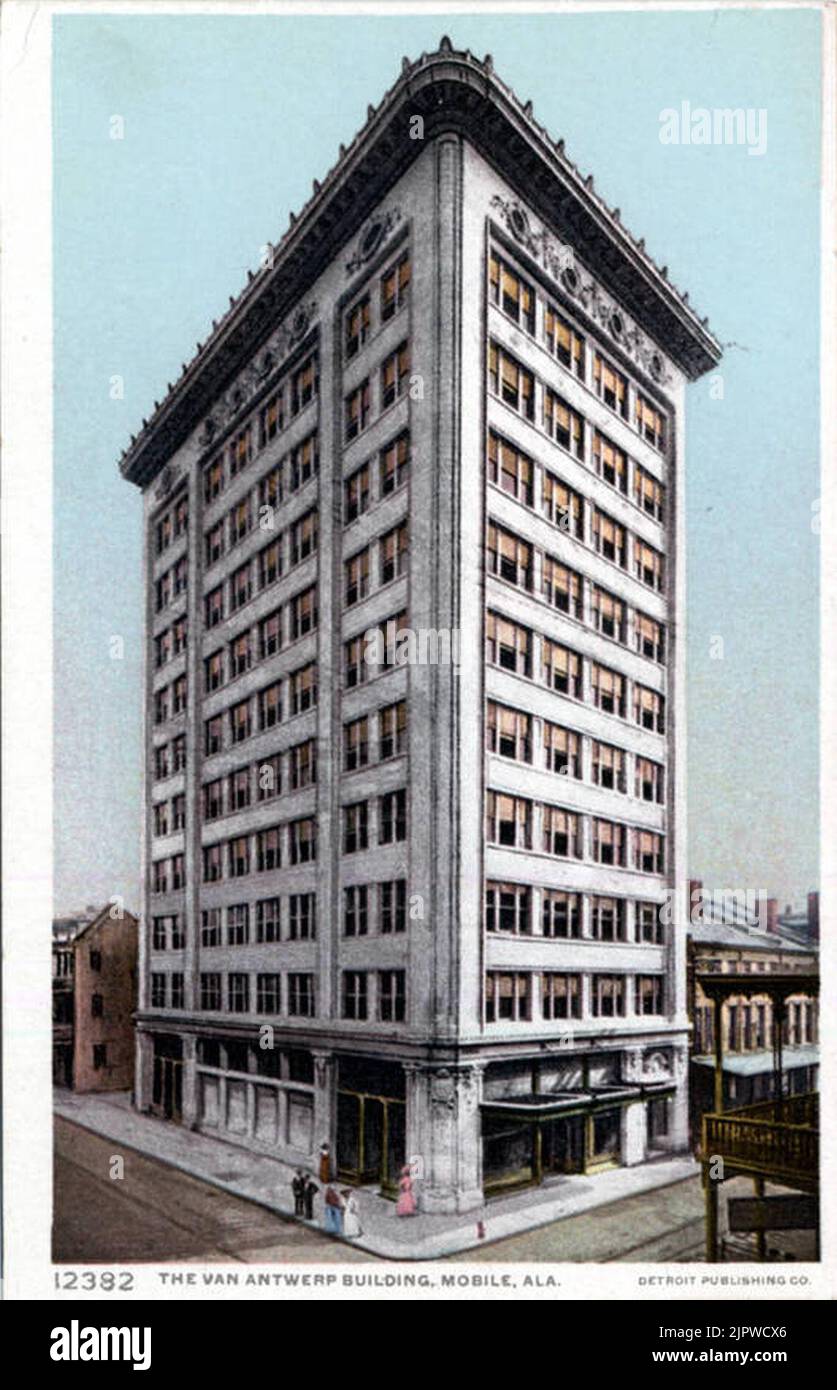The Van Antwerp Building Stock Photo - Alamy