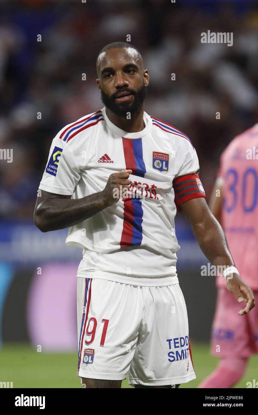 Alexandre LACAZETTE of Lyon during the French championship Ligue 1 ...